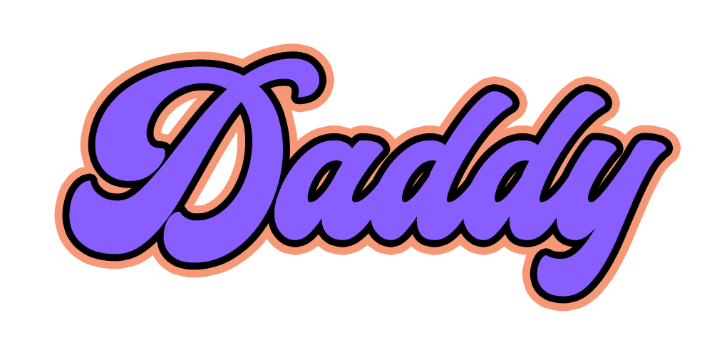 Daddy decal – KinkThink Factory
