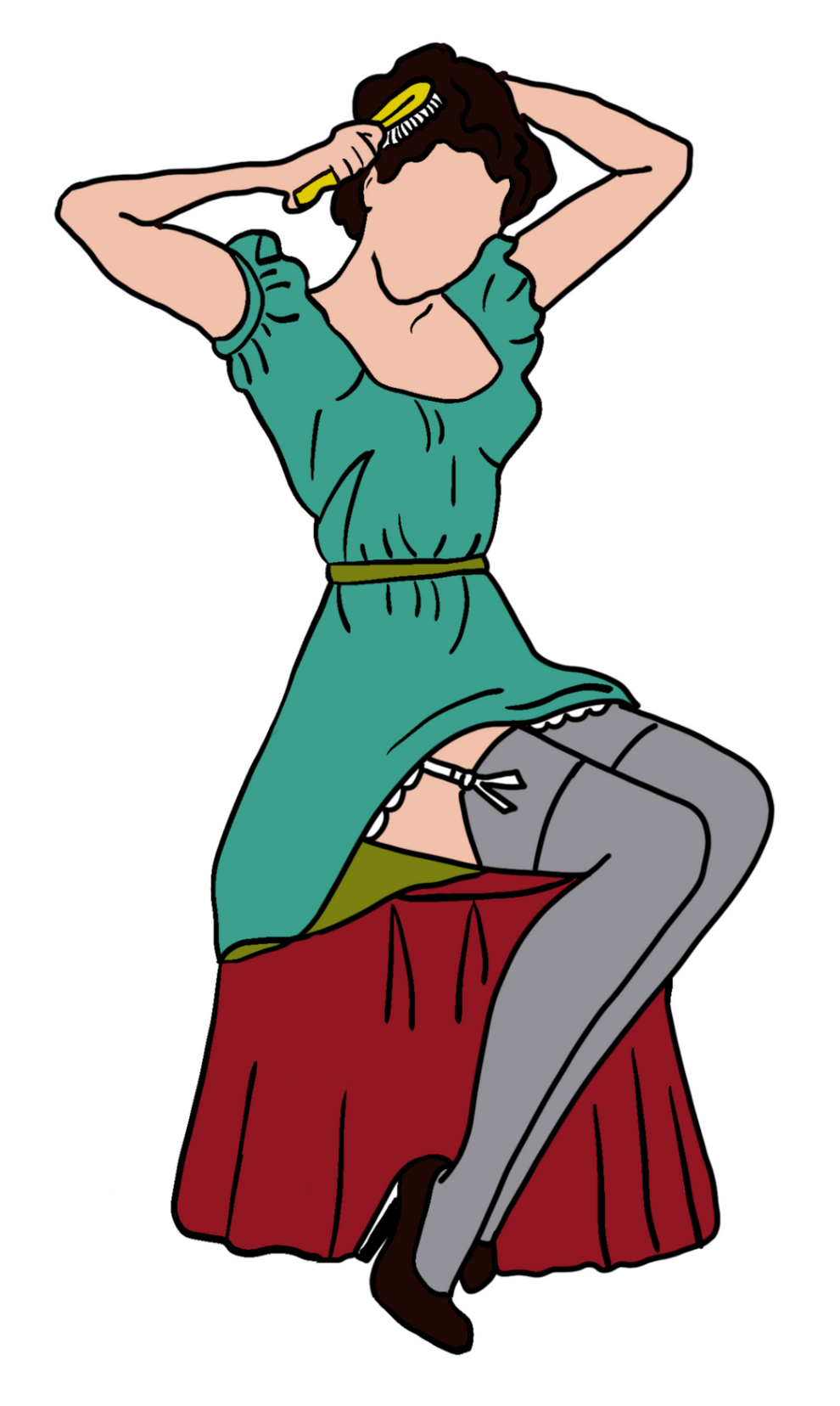 Grace pin-up sticker – KTF